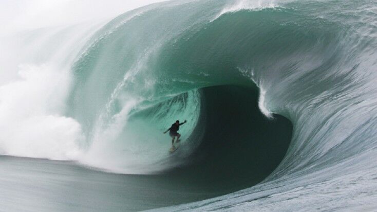 Epic Slow Motion Teahupoo Footage - Mountain Weekly News